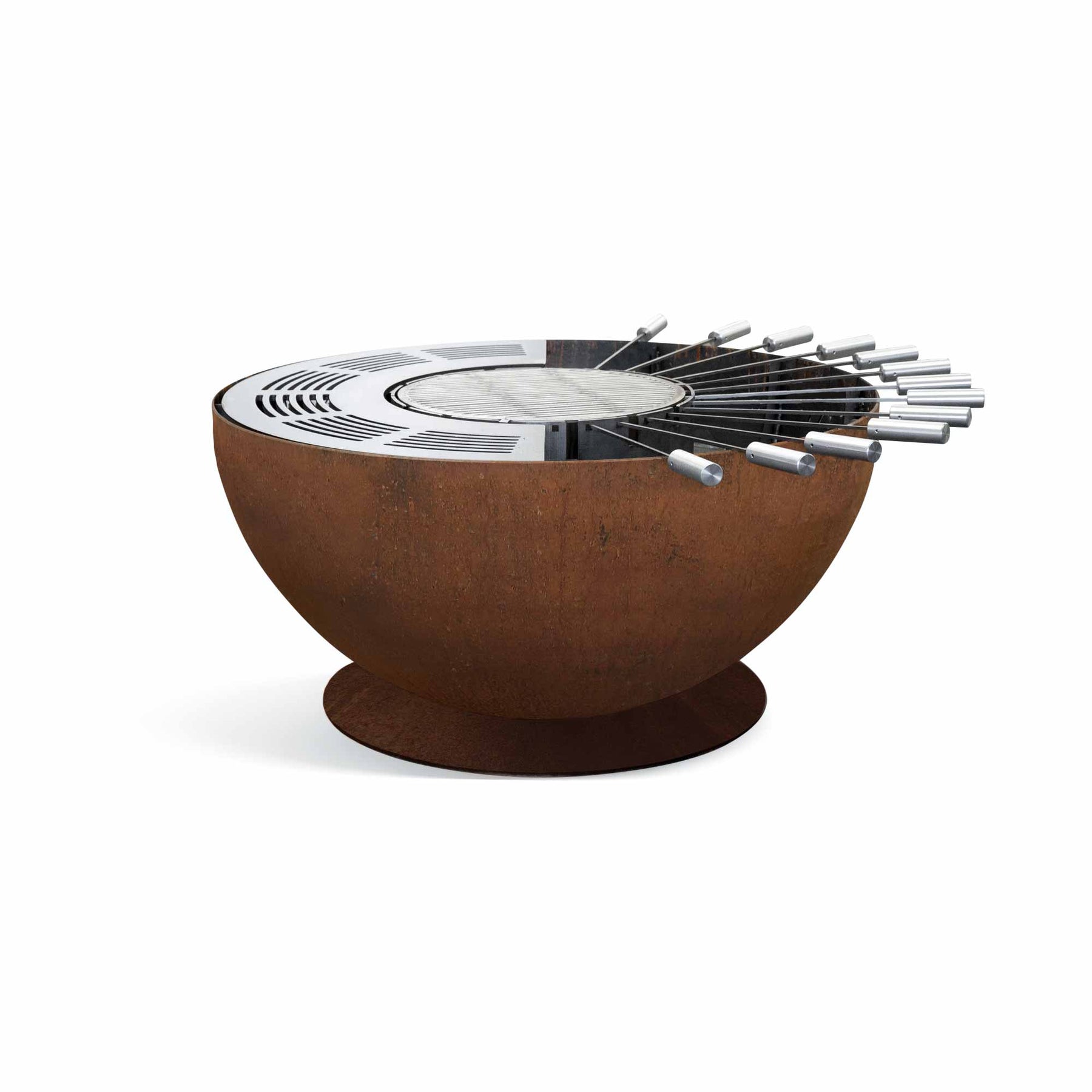 Feuerschale 100 Cm Mit Grillring